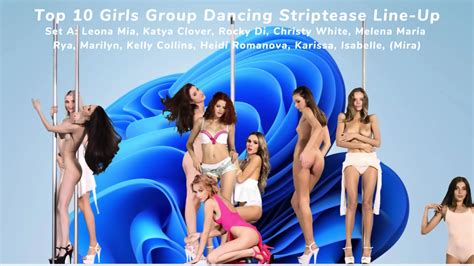 Very Rare And Top Beauties Top 10 Stunning Strippers Dancing In Group