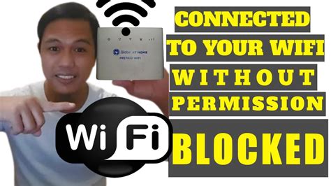 Paano I Block Mga Nakaka Connect Sa Wifi Mo How To Block Connected To Your Wifi Without
