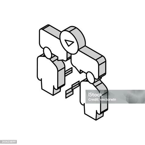 Interleaf 통신 소프트 스킬 아이소 메트릭 아이콘 벡터 일러스트 레이 션 기술에 대한 스톡 벡터 아트 및 기타 이미지 기술 등측투영법 리더십 Istock