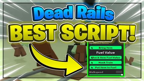 Dead Rails Script Gui Hack Autofarm Bring Items Godmode And More
