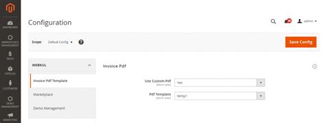 Magento 2 Multi Vendor Invoice Pdf Editor