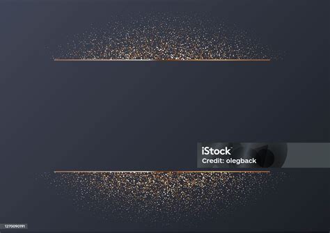 반짝이 프레임 회색 배경 실버 화이트 골드 스파클이 있는 테두리 글래머 크리스마스 카드 생일 파티 초대 새해 축하 벡터 일러스트 사각형 모던 패턴 금 금속에 대한 스톡 벡터