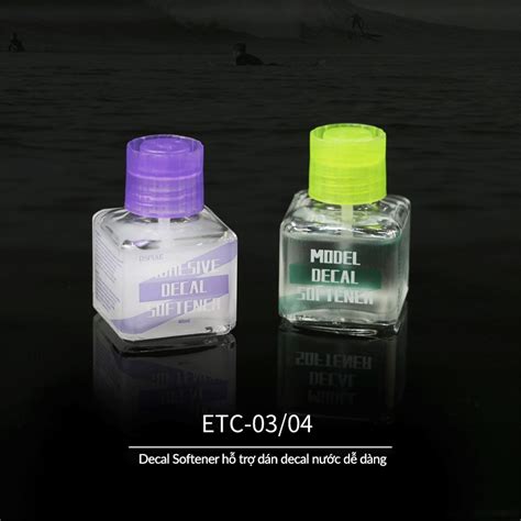 Decal Softener Supports Water Decal Application Increases Adhesion