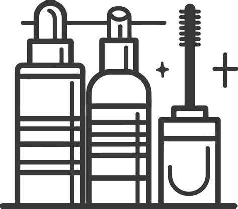 Makeup Products Icon Illustration 50289491 Vector Art At Vecteezy