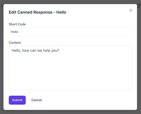 create common reply messages using canned responses hoory