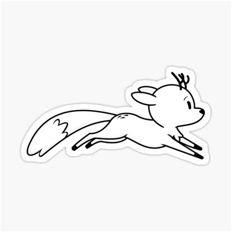 How To Draw A Deer Fox From Hilda
