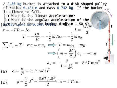 Ppt Lecture 15 Rotational Dynamics Moment Of Inertia The Moment Of