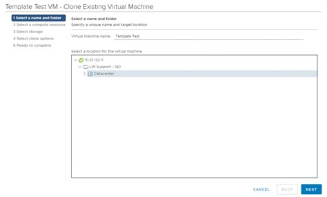 How To Create A VMware Template Methods Liquid Web