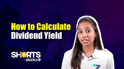 How To Calculate Dividend Yield YouTube