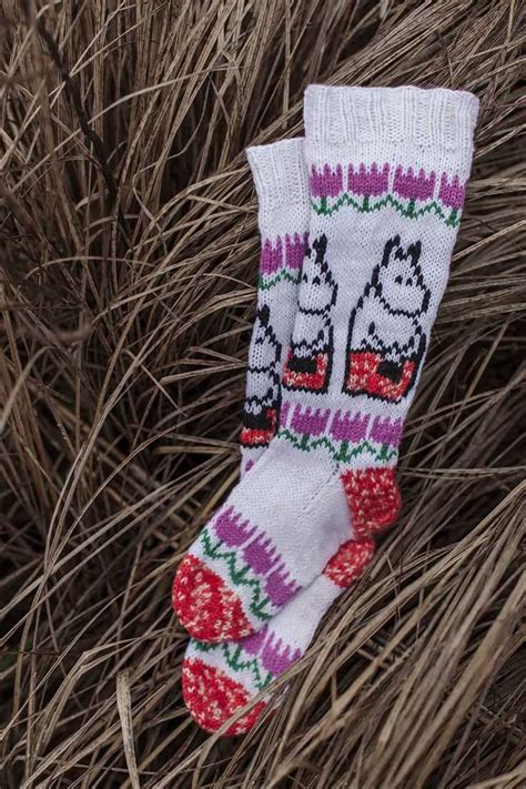 Cozy And Cute Knitting Pattern For Moomin Socks