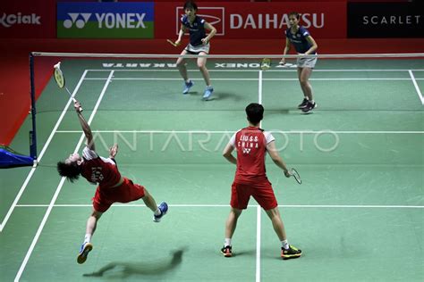 Liu Sheng Shuzhang Shu Xian Juara Indonesia Masters 2023 Antara Foto