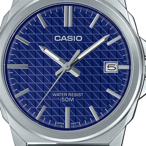Casio Enticer Mtp E720d 2av Blue Dial Mens Watch