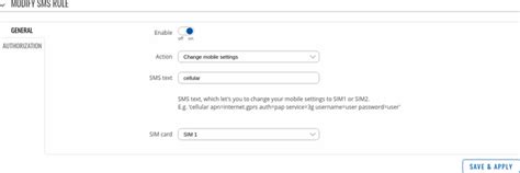 File Networking Rutos Manual Mobile Utilities Sms Utilities Modify Sms Rule Cellular Dualsim