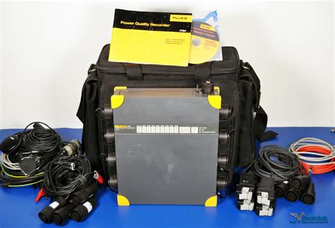 Fluke 1760 Topas Three Phase Power Quality Recorder Nist Calibrated Pqa Ebay