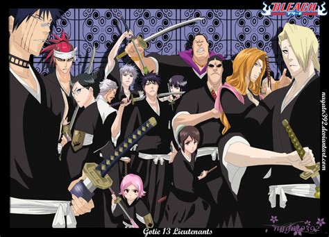 Gotie 13 Lieutenants Bleach Anime Anime Tailed Beasts Naruto