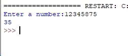 Python Program To Find Sum Of Digits Using For Loop Programming Code Examples