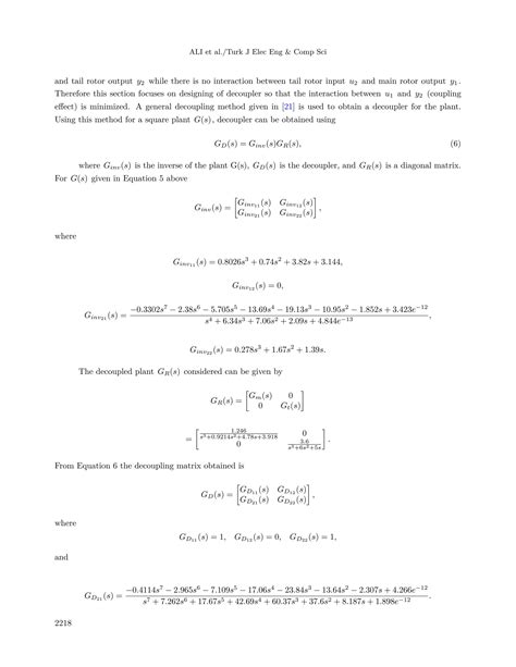 Disturbance Observer Based Control Of Twin Rotor Aerodynamic Systpdf