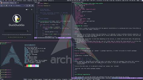Bspwm Polybar Arch Linux Rice With Dracula Theme Runixporn