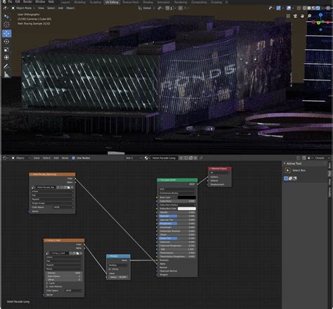 Light Alpha Emission In Cycles Blender Stack Exchange