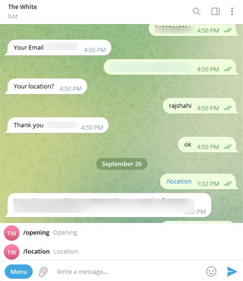 Telegram Persistent Menu Wabotick Doc