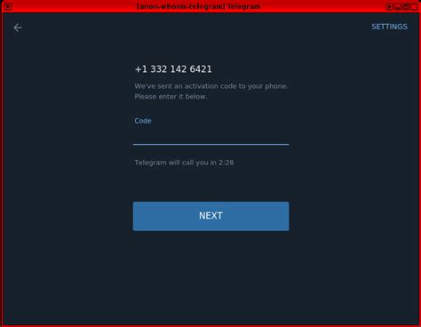 Send Telegram Messages Over Tor With Whonix