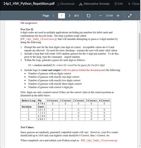 Solved 4 Digit Codes Are Used In Multiple Applications