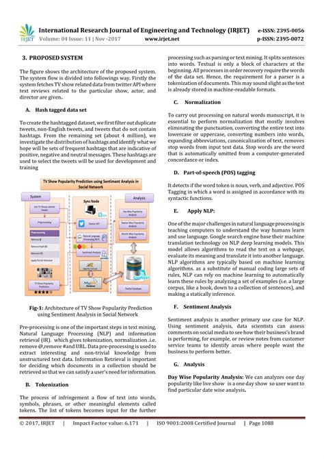 Tv Show Popularity Prediction Using Sentiment Analysis In Social Network Pdf