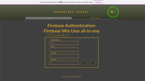 Firebase On Wix 5 Wix User Backend Registration Hourglazz Portal