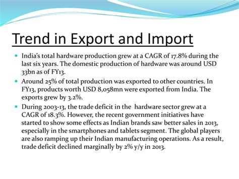 Computers And Peripherals Sector Ppt