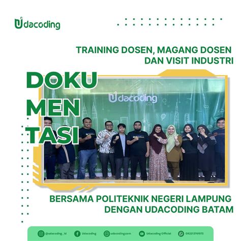 Udacoding On Linkedin Dokumentasi Training Dosen Magang Dosen Dan Visit Industri Bersama