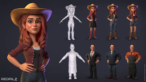 3d Game Character Design