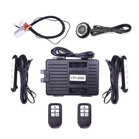 Obd Can Bus Engine Push Start Stop 원격 스타터 시스템 혼다 자동차 액세서리용 열쇠 없는 액세스