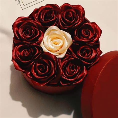 خرید و قیمت باکس گل روبانی از غرفه گالری رزفا Rosefagallery