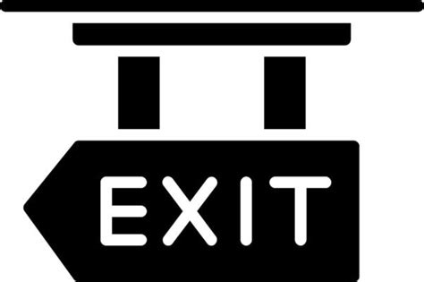 Exit Vector Art Icons And Graphics For Free Download