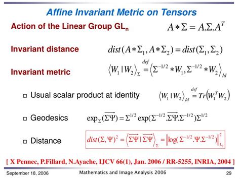 PPT Statistical Computing On Riemannian Manifolds From Riemannian Geometry To Computational