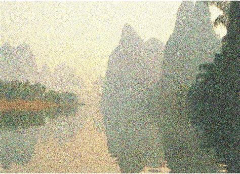 the image contaminated with poisson gaussian and impulse noise
