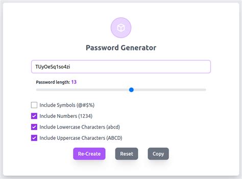github arutinn password generator simple js app to generate a random