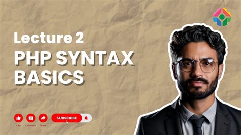 Lecture PHP Syntax Basics YouTube