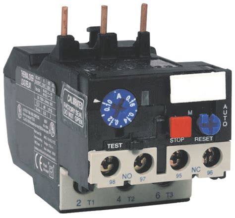 Rs Pro Overload Relay No Nc 4 → 6 A F L C 6 A Contact Rating 4 Kw 3p Rs