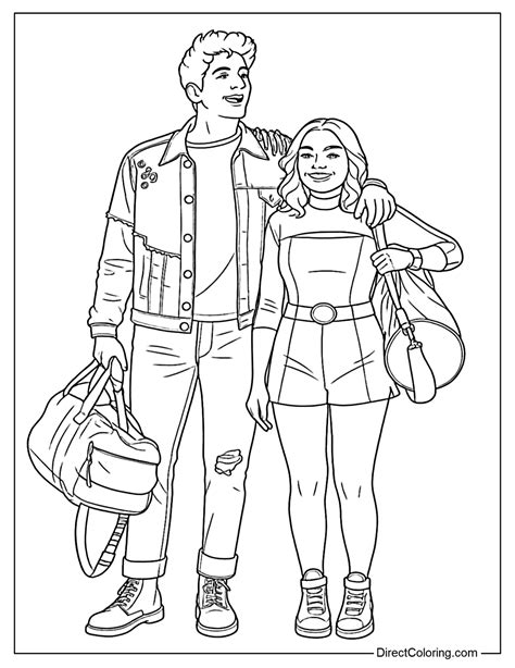 Zombies 4 Coloring Pages Free Pdf To Download And Print