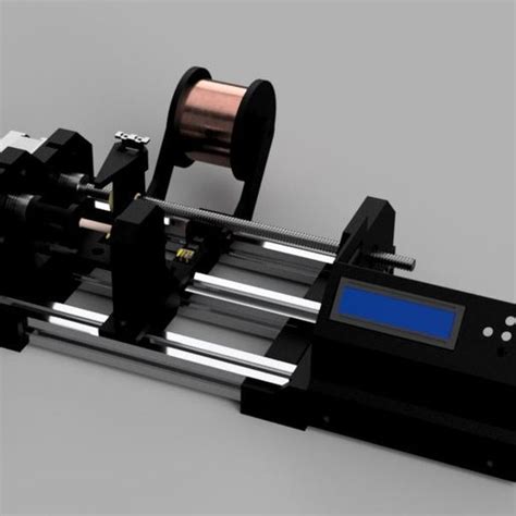 🧞‍♂️ Diy Coil Winder With Ir Sensors And Lcd Interface・ Stl File For 3d Printing And Cnc