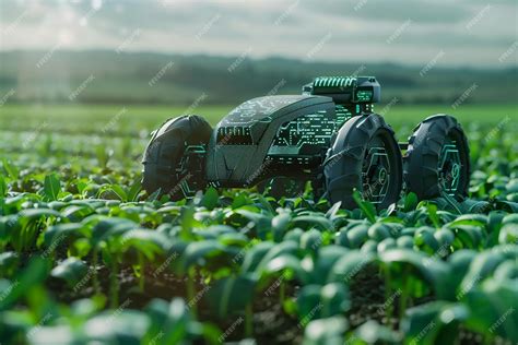 Premium Photo Iot In Agriculture Smart Farming Equipment For Realtime Monitoring