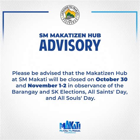 Pia Makati Suspends Number Coding On Oct 31 Nov 1 And 2