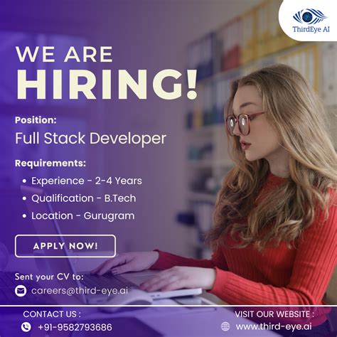 Hiring For Full Stack Developer Fullstack Developer Full Stack