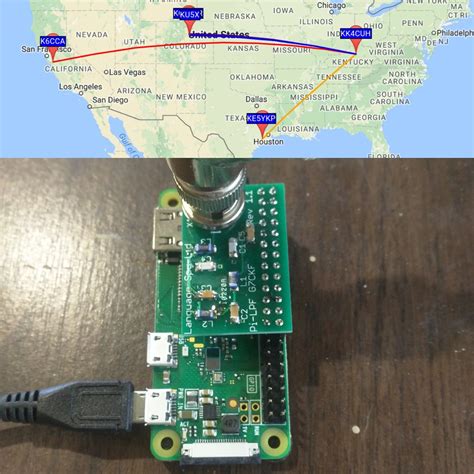 Raspberry Pi Zero Wspr Beacon 165 Mw Kentucky To Cali Awesome Amateurradio