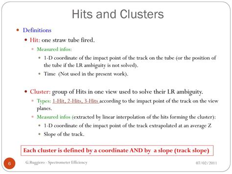 Ppt Spectrometer Reconstruction Pattern Recognition And Efficiency Powerpoint Presentation