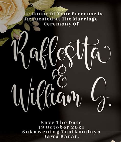 Beautiful Script Font Beautiful Script Font Is A Romantic