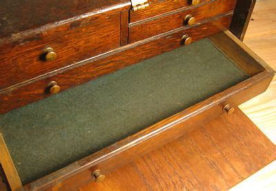 Antique Vintage Pilliod Machinist Tool Box Starrett Browne Lufkin