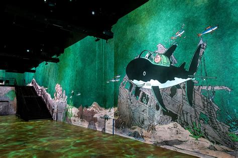 Tintin L Aventure Immersive L Atelier Des Lumi Res Vogue France