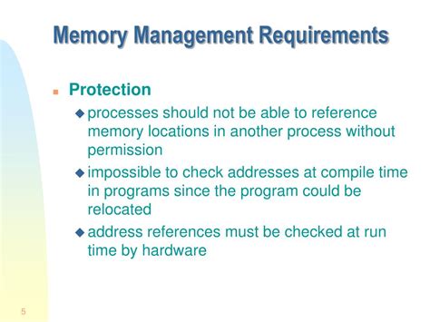 PPT Memory Management PowerPoint Presentation Free Download ID 1277906